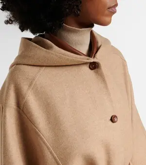 Loro Piana Belted Wool And Cashmere Cape