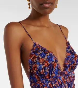 Ulla Johnson Atrani Floral Silk Chiffon Maxi Dress - Multicoloured
