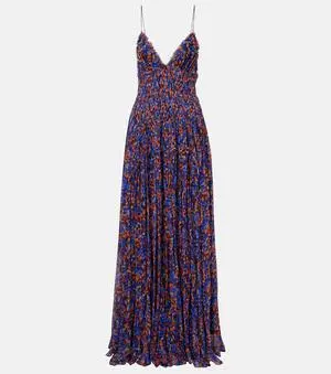 Ulla Johnson Atrani Floral Silk Chiffon Maxi Dress - Multicoloured