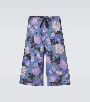 ERL Floral Swim Shorts - Purple