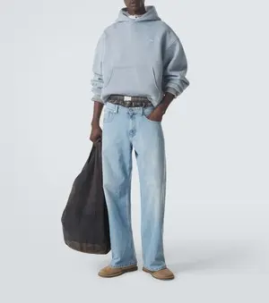 ERL Logo Cotton Sweatshirt - Blue
