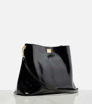 Dolce & Gabbana Vittoria Large Leather Tote Bag