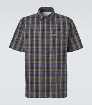 ERL Checked Cotton-blend Shirt