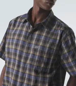 ERL Checked Cotton-blend Shirt