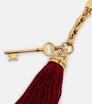 Dolce & Gabbana Fringed Bag Charm