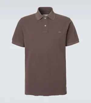 ERL Cotton Piqué Polo Shirt