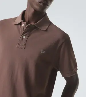ERL Cotton Piqué Polo Shirt