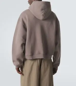 ERL Logo Cotton Hoodie - Grey