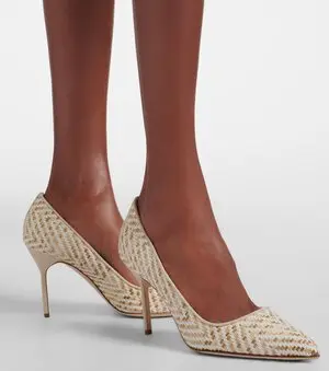 Manolo Blahnik Bb Pumps - Beige