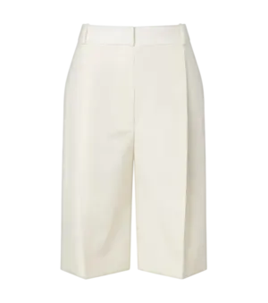 RÓHE Virgin Wool Bermuda Shorts - White