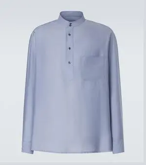 Giorgio Armani Oversized Shirt - Blue