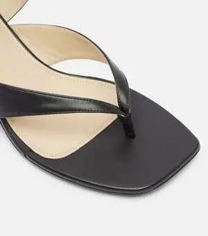 LEMAIRE Leather Slingback Thong Sandals