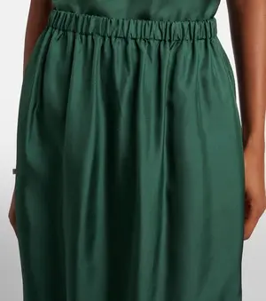 Asceno Roma Maxi Skirt