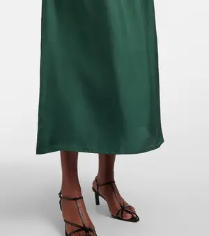 Asceno Roma Maxi Skirt