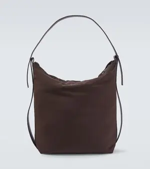 Studio Nicholson Leather-trimmed Tote Bag - Brown