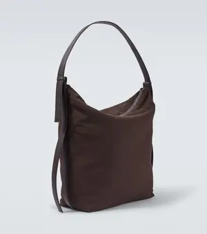 Studio Nicholson Leather-trimmed Tote Bag - Brown