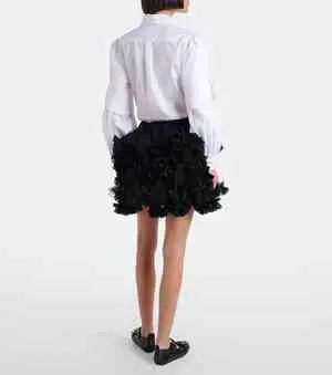 Noir Kei Ninomiya Tulle Mini Skirt