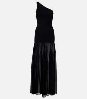 Hunza G Nancy Maxi Dress - Black