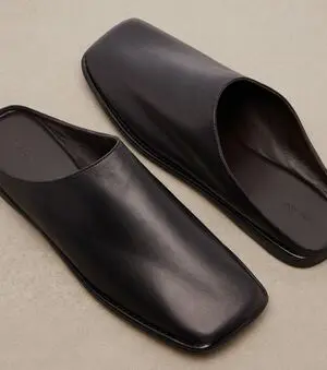 THE ROW Piper Leather Mules