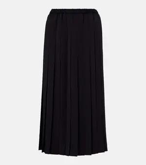 Junya Watanabe Pleated Midi Skirt