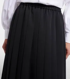 Junya Watanabe Pleated Midi Skirt