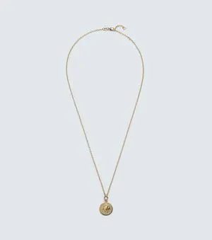 FOUNDRAE Strength 18kt Yellow Pendant Necklace With Diamond - Gold