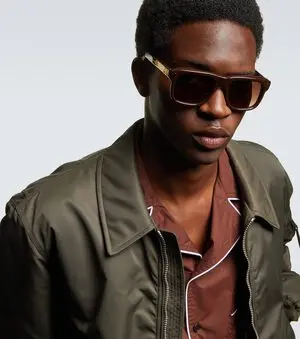 JACQUES MARIE MAGE Yves Square Sunglasses