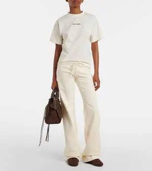 Balenciaga Le City Medium Suede Top-handle Bag - Brown