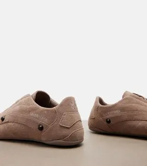 Balenciaga City Suede Sneakers - Beige