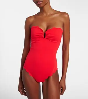 Marysia Lisbon Maillot Swimsuit - Red