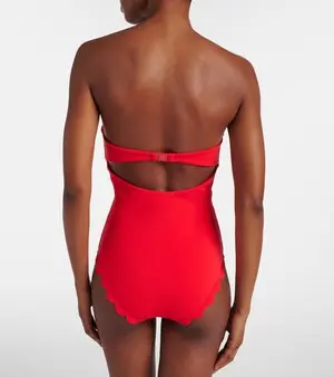 Marysia Lisbon Maillot Swimsuit - Red
