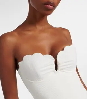 Marysia Lisbon Swimsuit - White