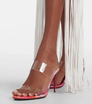 CHRISTIAN LOUBOUTIN Just Nothing Tpu Mules