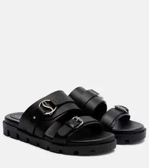 CHRISTIAN LOUBOUTIN Her In Roma Leather Sandals