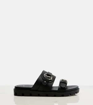 CHRISTIAN LOUBOUTIN Her In Roma Leather Sandals