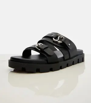 CHRISTIAN LOUBOUTIN Her In Roma Leather Sandals