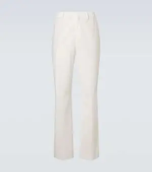 TOD'S Cotton Chinos - White