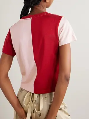 BODE Wonderland Embroidered Jersey T-shirt - Red