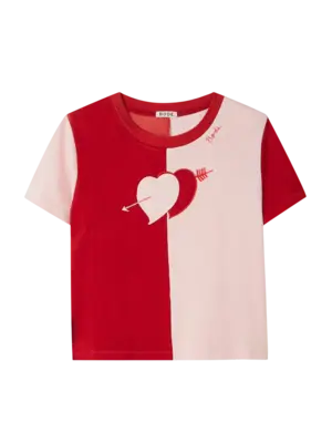 BODE Wonderland Embroidered Jersey T-shirt - Red