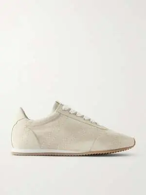 TOTEME Flex Suede Sneakers