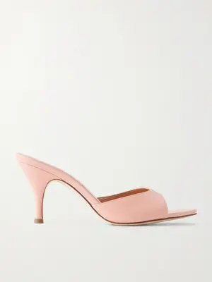 AeydĒ Samia Leather Mules - Pink