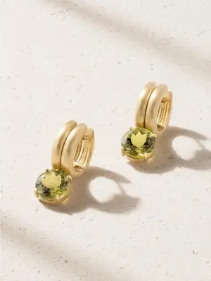 Irene Neuwirth Heroic 18-karat Gold Tourmaline Earrings - Yellow