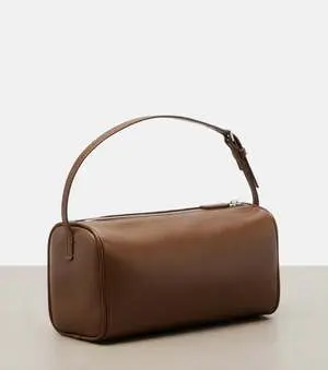 THE ROW 90s Suede Top-handle Bag - Brown