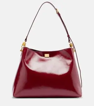 Dolce & Gabbana Vittoria Large Leather Shoulder Bag