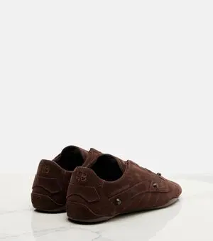 Balenciaga City Suede Lace-up Sneakers