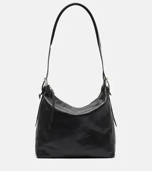 LEMAIRE Small Belted Leather Shoulder Bag - Brown