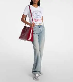 Dolce & Gabbana Runner Suede-trimmed Sneakers - Grey