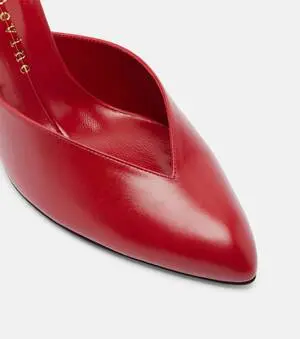 HERBERT LEVINE Sitting Pretty Leather Mules