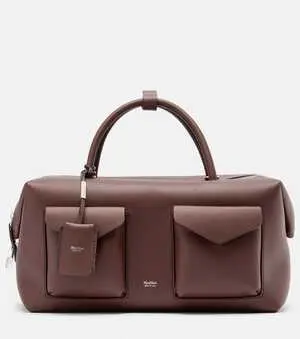 Max Mara Large Leather Top-handle Bag