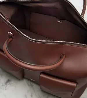 Max Mara Large Leather Top-handle Bag